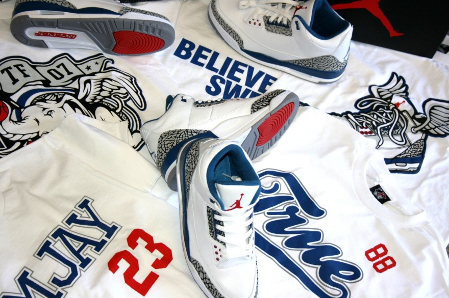 Air Jordan III 'True Blue' Apparel Collection by The Freshnes - Air ...