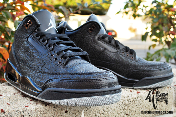 Air Jordan 3 Retro: Black Flip - Another Look - Air Jordans, Release ...