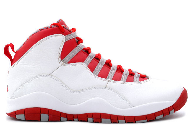 The Daily Jordan: Air Jordan X - White - Varsity Red - 2005 - Air ...