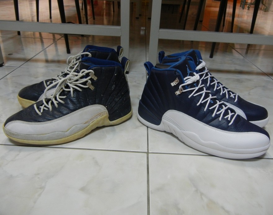 Air Jordan XII: "Obsidian" 1997 vs. 2012 Comparison - Air Jordans ...