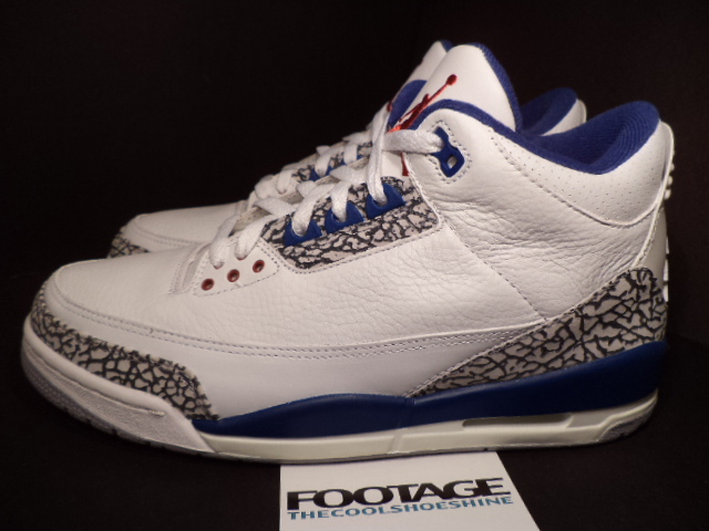 The Daily Jordan: Air Jordan III "True Blue" - 2001 - Air Jordans ...