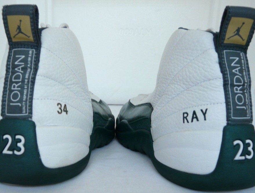 Air Jordan XII: Ray Allen Sonics Home PE - Air Jordans, Release Dates ...