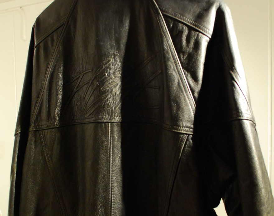 Vintage Gear: Air Jordan "Flight" Black Leather Jacket - Air Jordans ...
