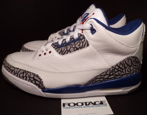 The Daily Jordan: Air Jordan III "True Blue" - 2009 - Air Jordans ...