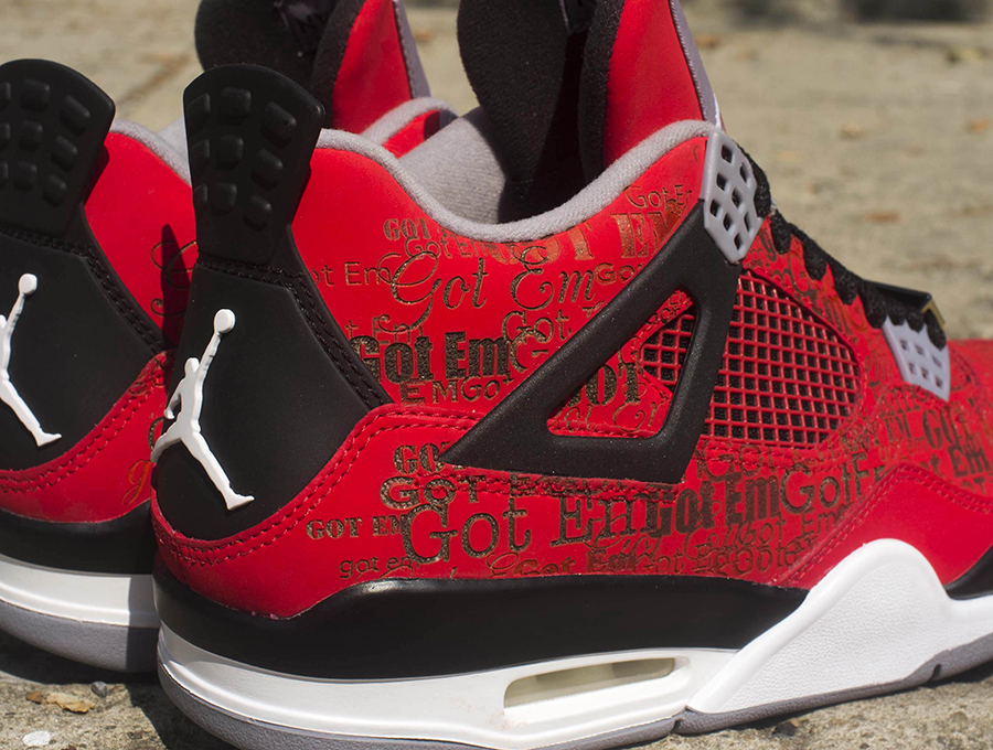 Air Jordan IV: "Got Em" Laser Custom by Absolelute - Air Jordans ...