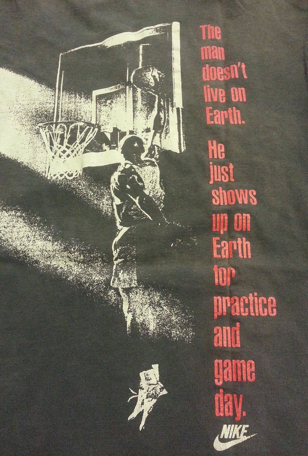Vintage Gear: Nike Michael Jordan "Live on Earth" T-Shirt - Air Jordans ...
