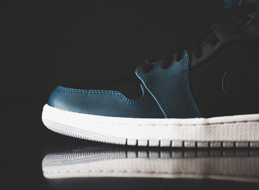 Air Jordan 1 Mid: Black - Night Shade - Air Jordans, Release Dates ...