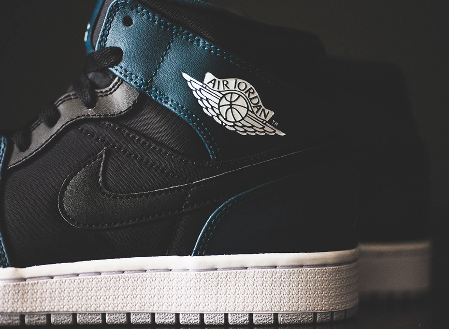 Air Jordan 1 Mid: Black - Night Shade - Air Jordans, Release Dates ...