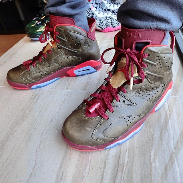 "Champagne" & "Cigar" Air Jordan 6 Retro - Air Jordans, Release Dates ...