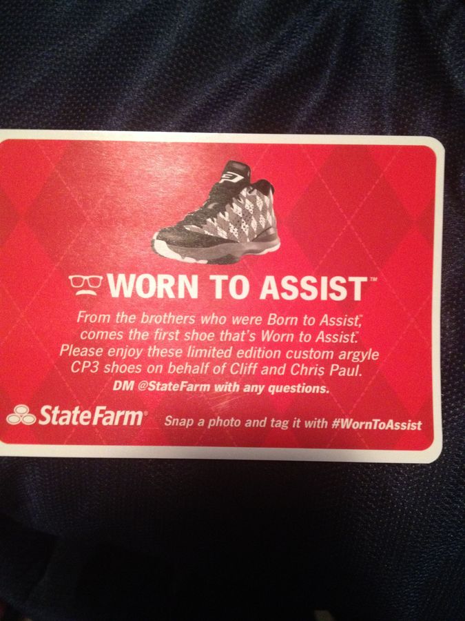 Jordan CP3.VII: "Worn to Assist" State Farm Promo - Air Jordans ...