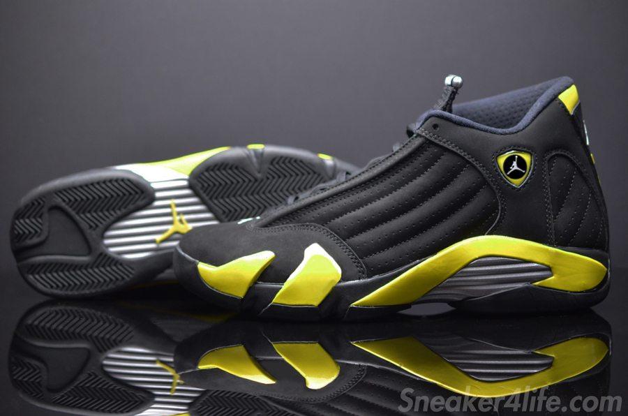 Air Jordan 14 Retro: "Thunder" - Detailed Images - Air Jordans, Release ...