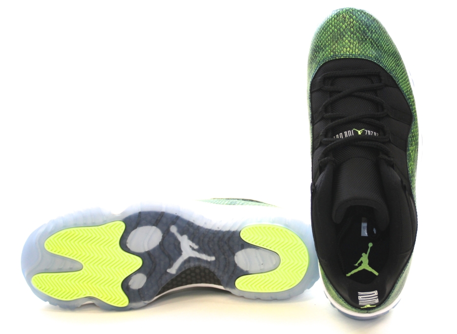 Air Jordan 11 Low: "Green Snake" - Arriving at Retailers - Air Jordans ...