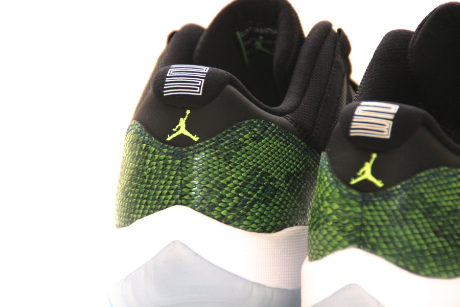 Air Jordan 11 Low: "Green Snake" - Arriving at Retailers - Air Jordans ...