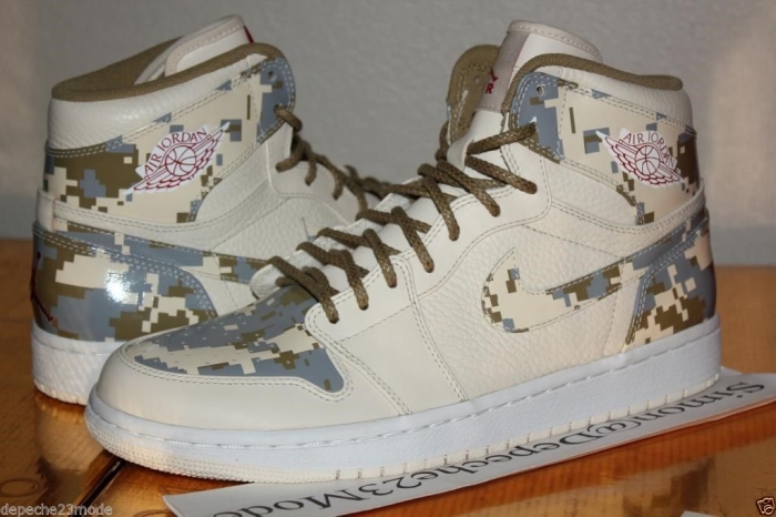 Air Jordan 1: "Digi-Camo" Sample - Available on eBay - Air Jordans ...