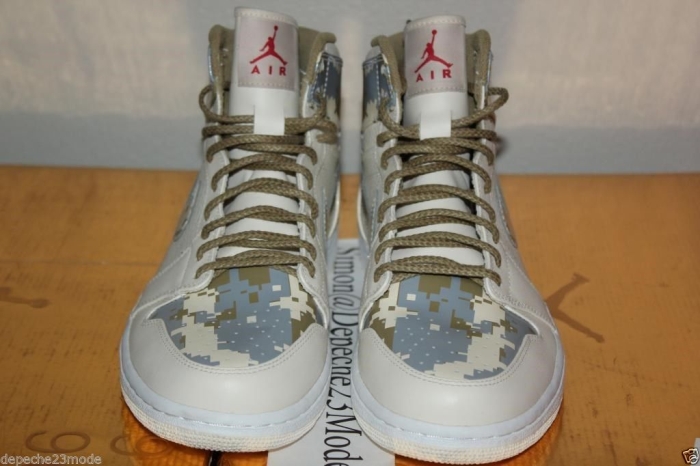 Air Jordan 1: "Digi-Camo" Sample - Available on eBay - Air Jordans ...