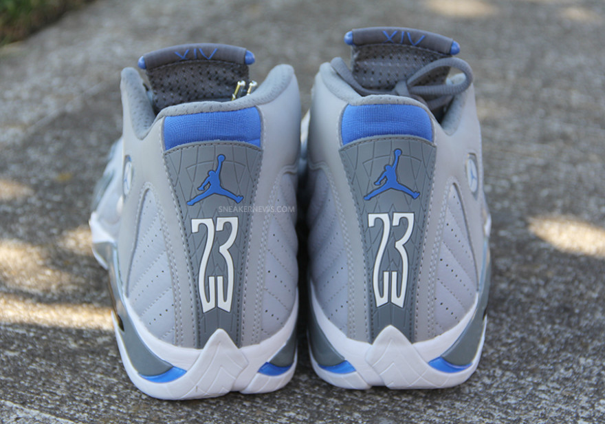 Air Jordan 14 Retro: Grey - Sport Blue - White - Air Jordans, Release ...