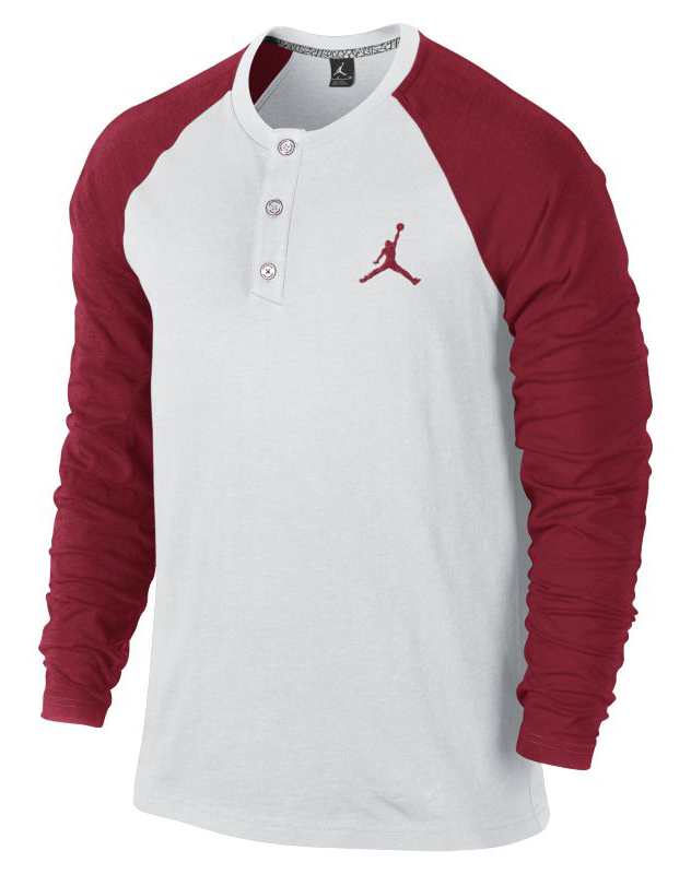 Jordan Brand Long-Sleeve Henley Shirt - Air Jordans, Release Dates ...