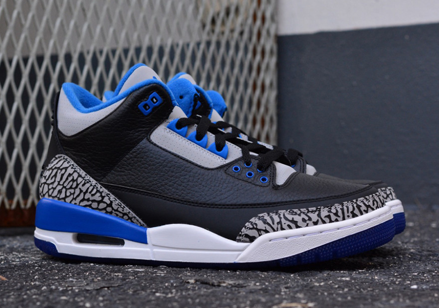 Another Look at the Air Jordan 3 "Sport Blue" - Air Jordans, Release ...