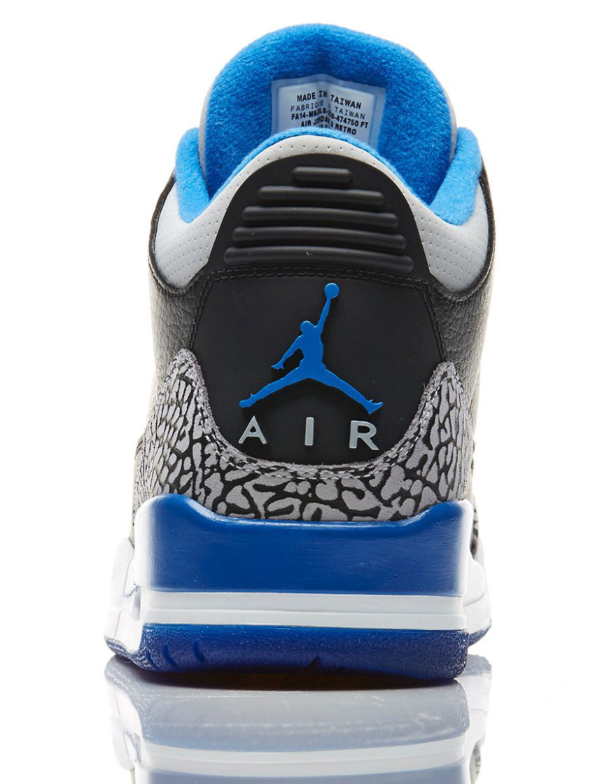 Air Jordan III: "Sport Blue" - Nikestore Release Info - Air Jordans ...