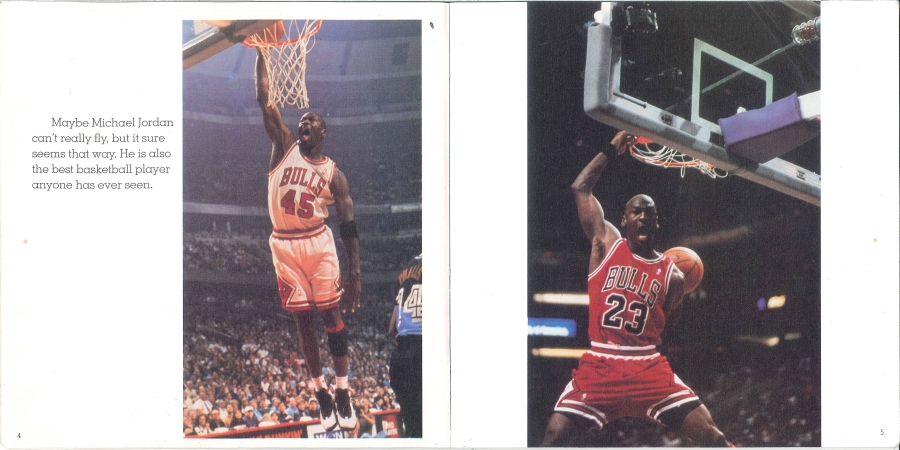 A Detailed Look at a Vintage Michael Jordan Children's Book from 1995 ...