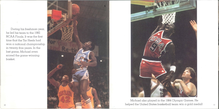 A Detailed Look at a Vintage Michael Jordan Children's Book from 1995 ...