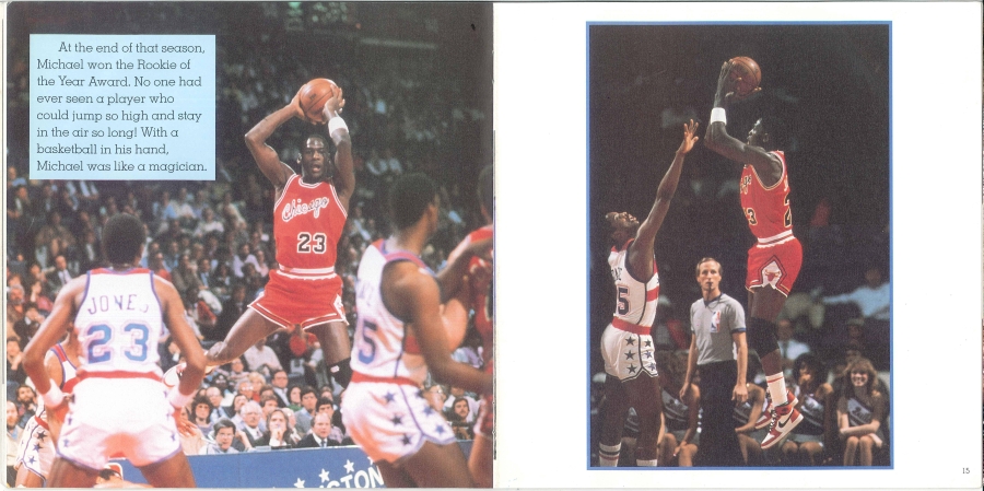A Detailed Look at a Vintage Michael Jordan Children's Book from 1995 ...