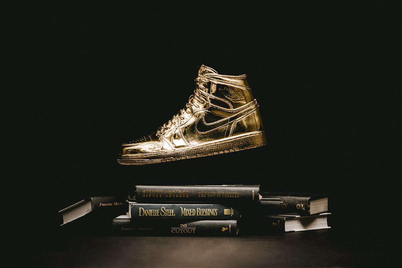 Wish & Matthew Senna Opening Bronzed Air Jordan Exhibit On May 1 - Air ...