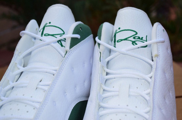 The Daily Jordan: Air Jordan XIII Ray Allen "Celtics" PE - 2010 - Air ...