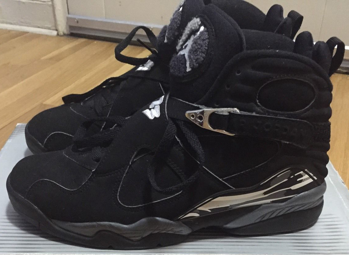 The Daily Jordan: Air Jordan 8 Retro "Chrome" - 2003 - Air Jordans ...