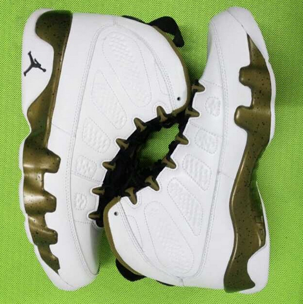 Air Jordan 9 Bronzed In Military Green - Air Jordans, Release Dates ...
