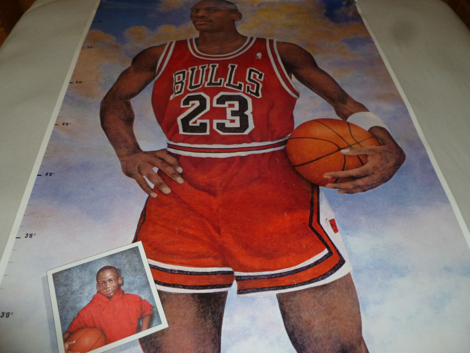 Vintage Gear: Michael Jordan "Measure Up" Chicagoland Chevrolet Poster ...
