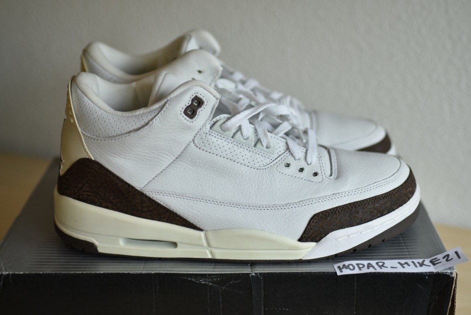 The Daily Jordan: Air Jordan 3 "Mocha" - 2001 - Air Jordans, Release ...