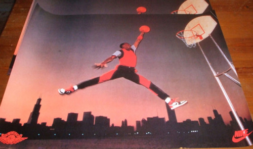 Vintage Gear: Air Jordan 1 "Jumpman" Promo Poster - Air Jordans ...