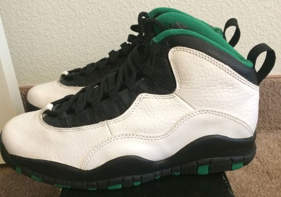 Rare Look At Air Jordan 10 "Seattle" - Air Jordans, Release Dates ...
