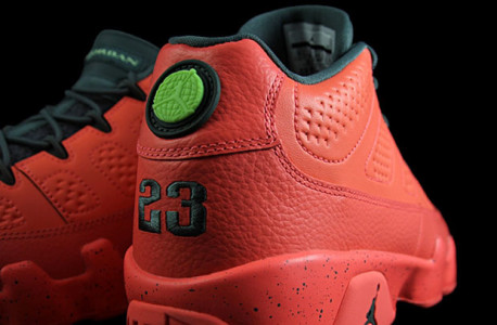 Latest Look At The Super Red Air Jordan 9 Low - Air Jordans, Release ...