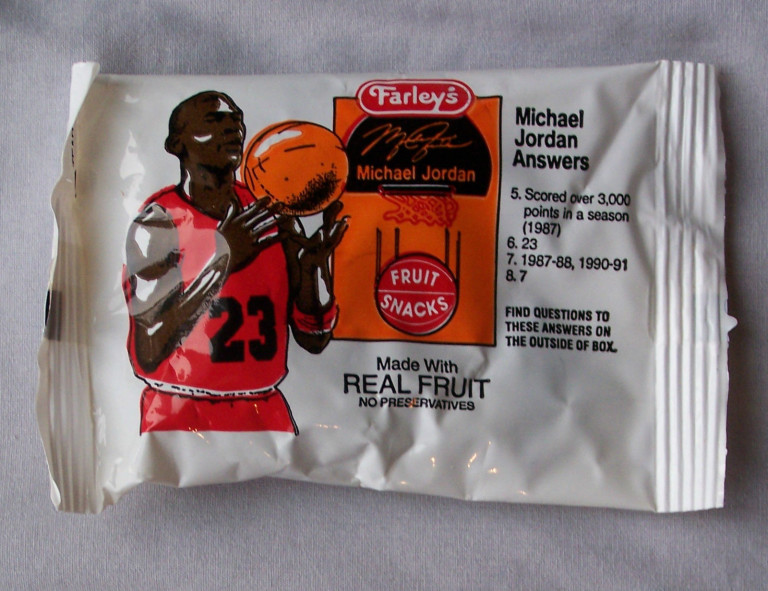 Vintage Gear: Farley's Michael Jordan Fruit Snacks - Air Jordans ...