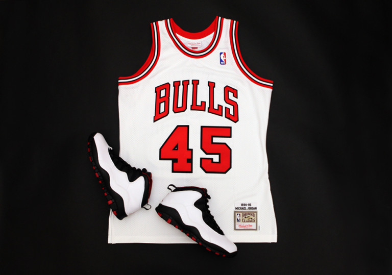 Mitchell & Ness Releasing Michael Jordan's Number 45 Comeback Jersey ...