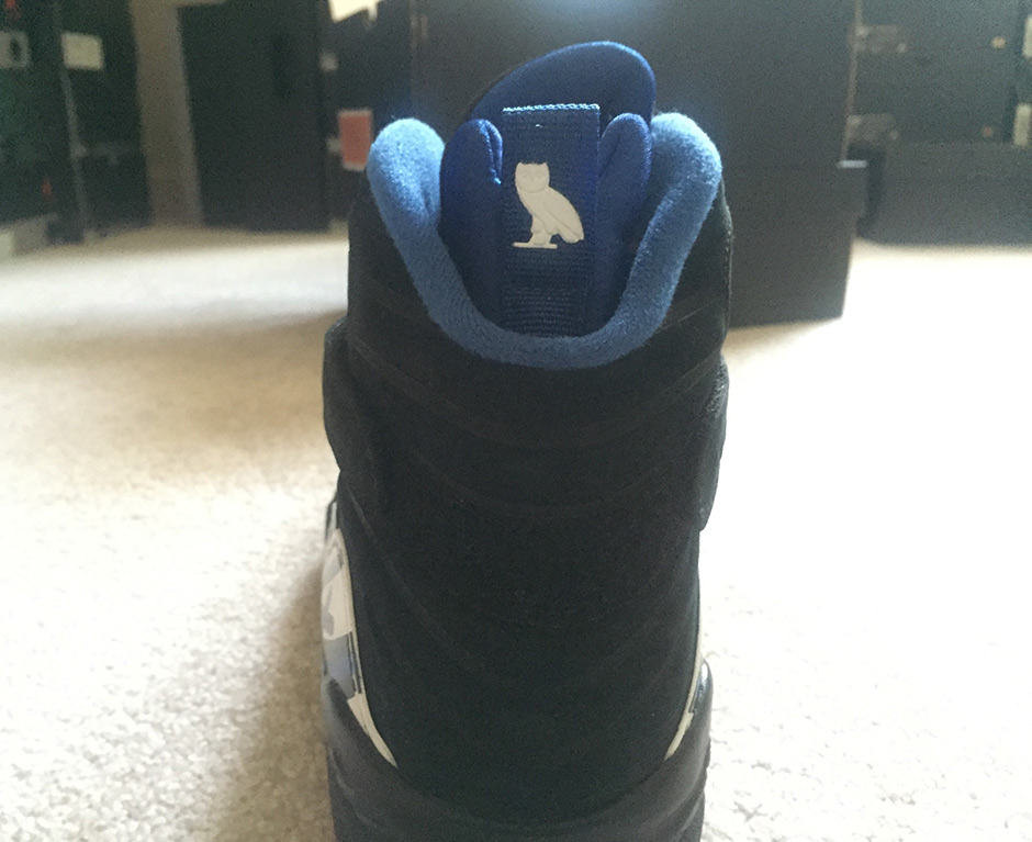Another Look At Drake's OVO Air Jordan 8 "Kentucky" Exclusives - Air ...