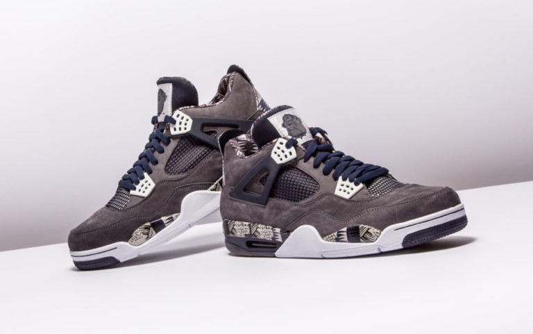 Close Look At Air Jordan 4 "Georgetown" - Air Jordans, Release Dates ...