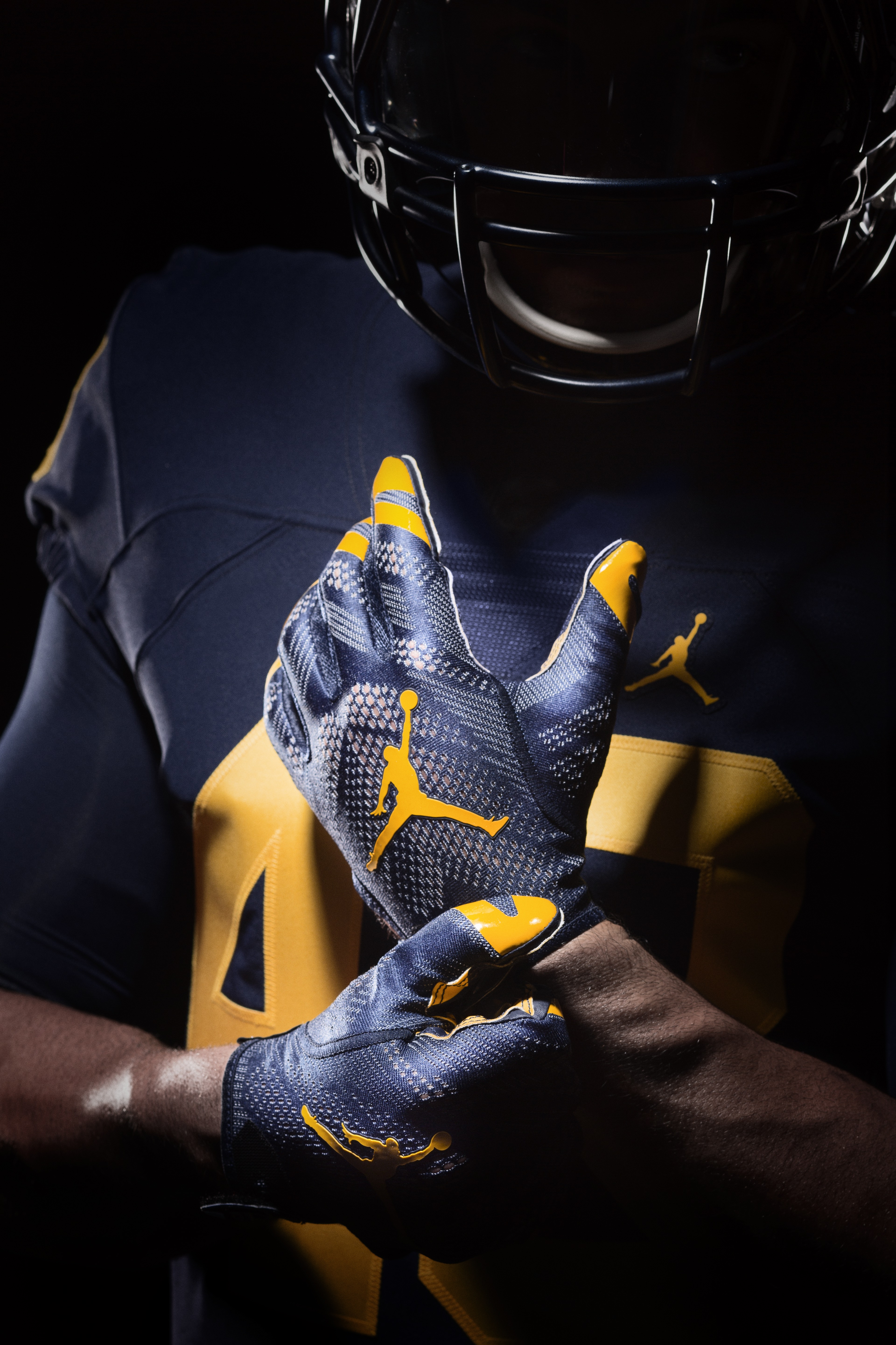 First Look At The Jumpman Branded Michigan Wolverines Football Uniforms ...