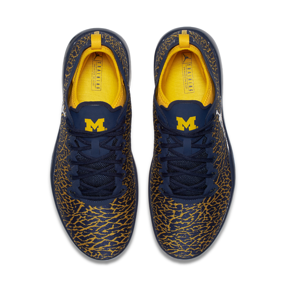 First Look At The Jumpman Branded Michigan Wolverines Football Uniforms ...