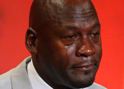 Flashback Friday: Michael Jordan Creates "Crying MJ" - Air Jordans ...