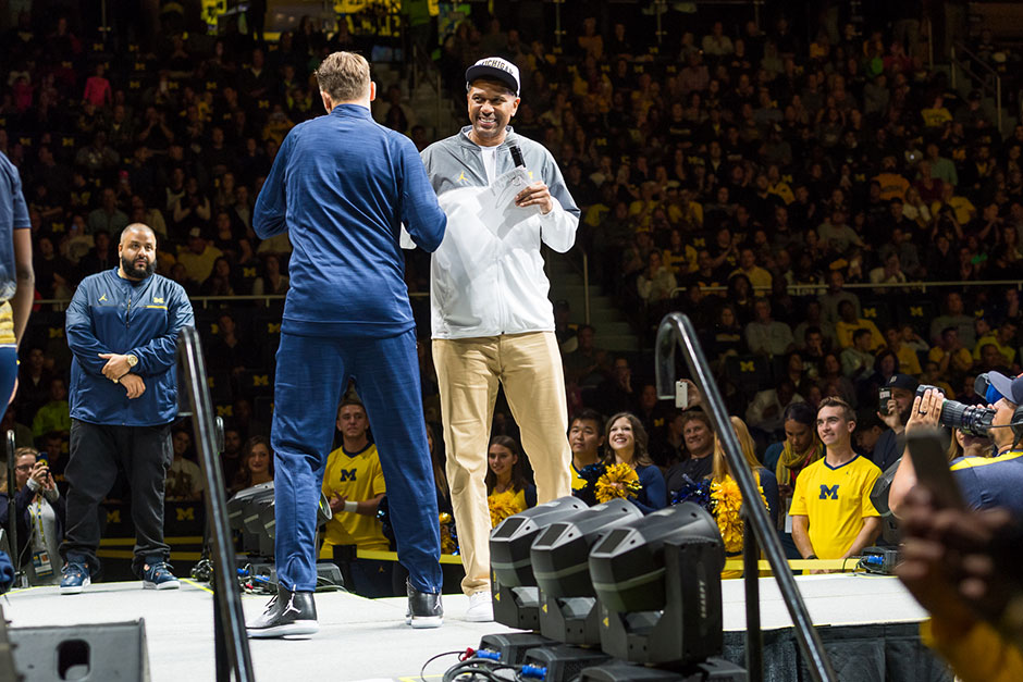 Jordan Brand's Michigan Basketball Uniform Unveil Includes Jalen Rose ...