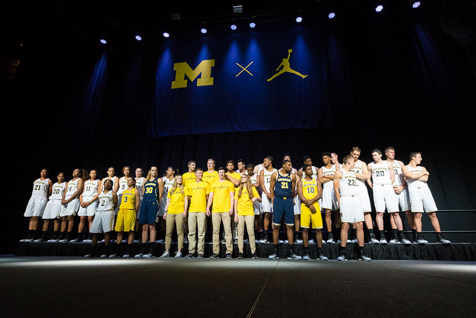 Jordan Brand's Michigan Basketball Uniform Unveil Includes Jalen Rose ...