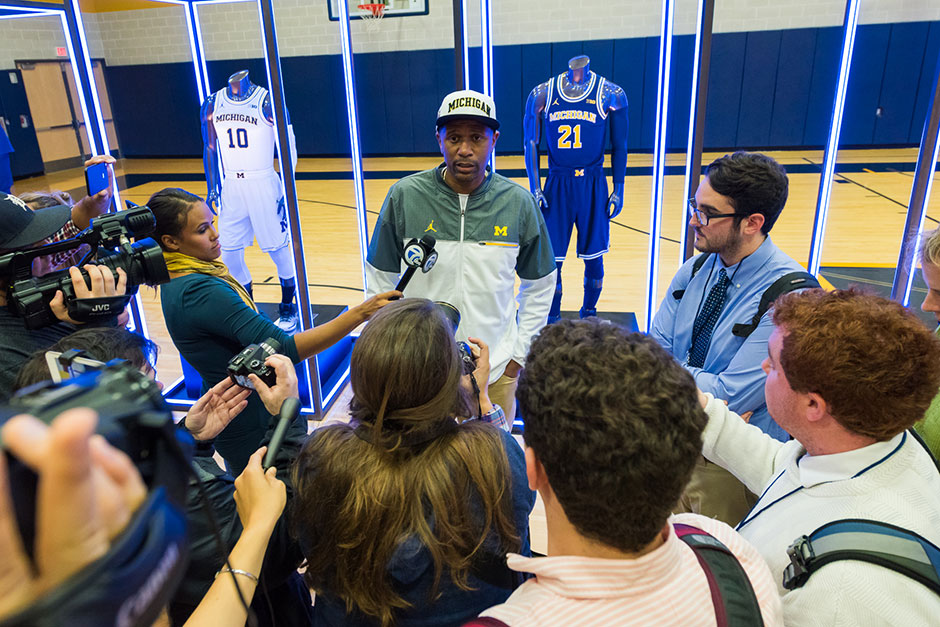 Jordan Brand's Michigan Basketball Uniform Unveil Includes Jalen Rose ...