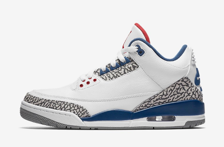 Air Jordan 3 "True Blue" Official Photos - Air Jordans, Release Dates ...